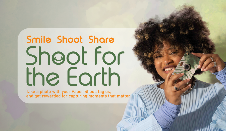 Paper Shoot – 20MP Film-Style Digital Camera with Filters & Cases ...